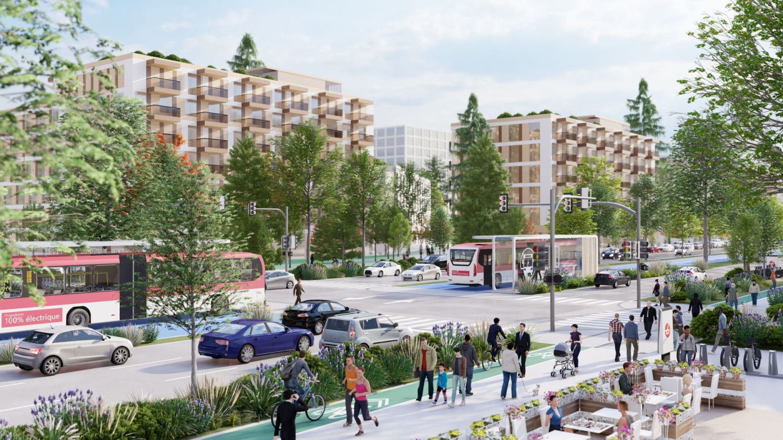 Living in the present Building the future | Ville de Brossard